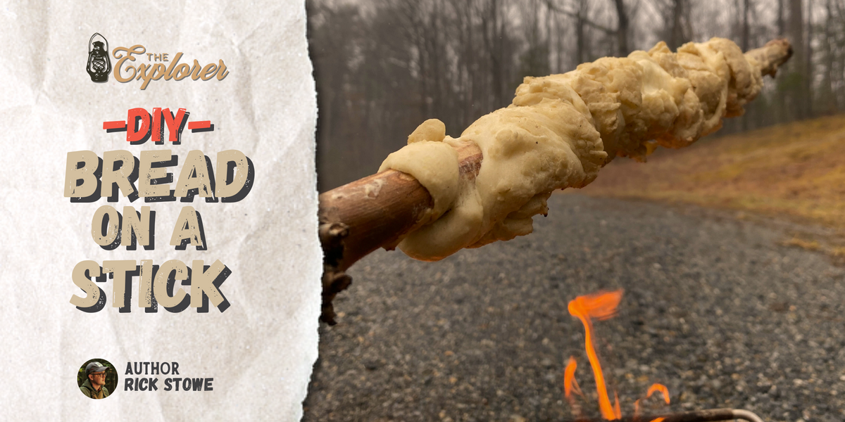 How to Cook Bread-on-a-stick Over A Fire | Georgia Bushcraft