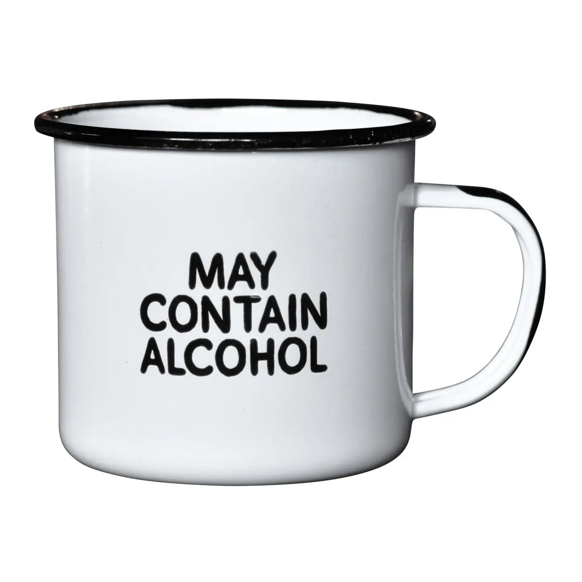 May Contain Alcohol | Enamel Mug — Georgia Bushcraft