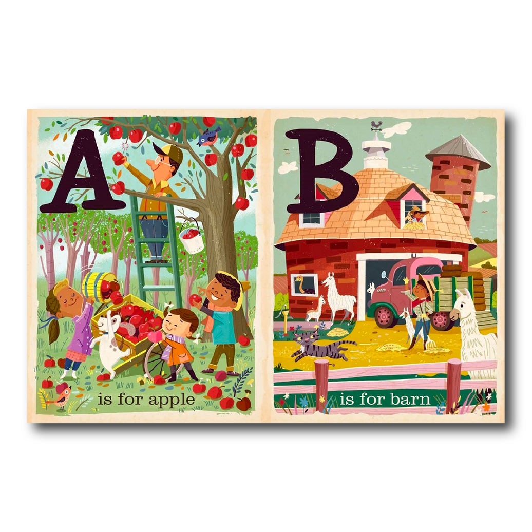 F Is For Farm: Alphabet Board Book — Georgia Bushcraft