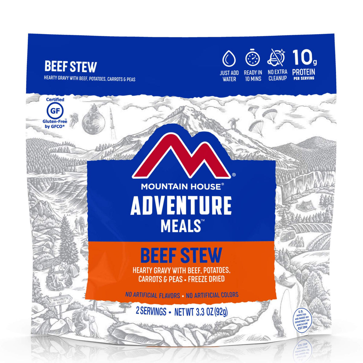 Beef Stew - Pouch — Georgia Bushcraft